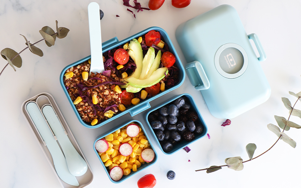 Recette Bento - Colorful bento box - Monbento