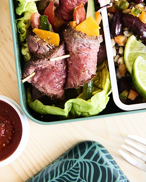 Recette Bento - Colorful bento box - Monbento