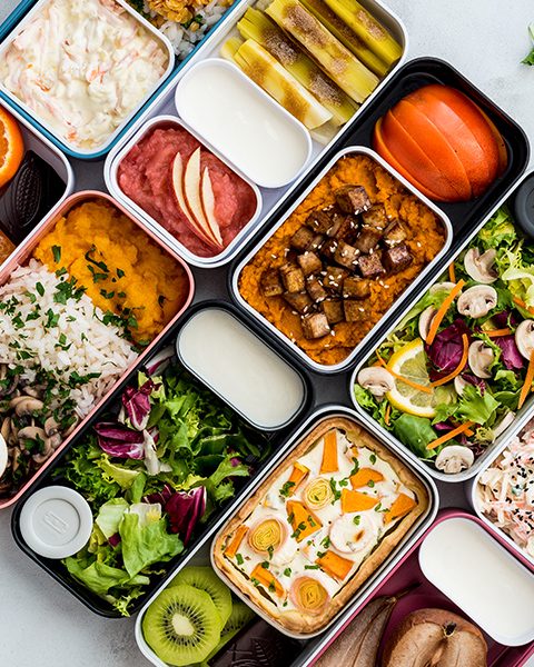 Recette Bento - Roasted sweet potato salad - Monbento