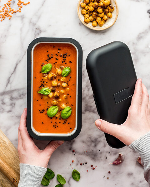 Recette Bento - Pan-fried bao buns with leeks and white cabbage - Monbento