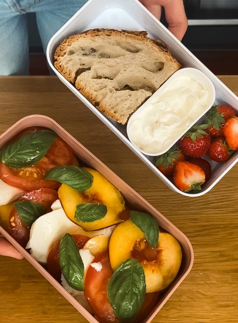 Recette Bento - Greek Pasta Salad - Monbento